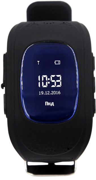 Детские телефон-часы с GPS трекером GOGPS ME K50 Black (K50BK) – фото ...