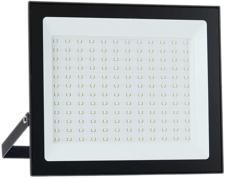 Прожектор светодиодный EUROLAMP LED SMD 100W 5000K черный с радиатором ...