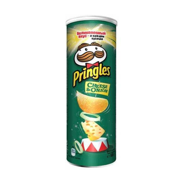 Чіпси Pringles Cheese & Onion сир та цибуля 165 г от продавца: Products ...