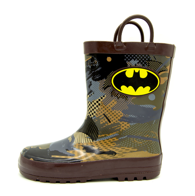 Резиновые сапоги для мальчика DC Коричневый (Batman25 brown (29 (19 см ...