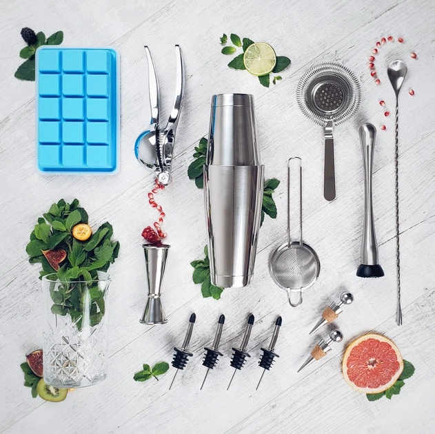 Набор барного инвентаря Olin & Olin профессиональный подарочный для ...