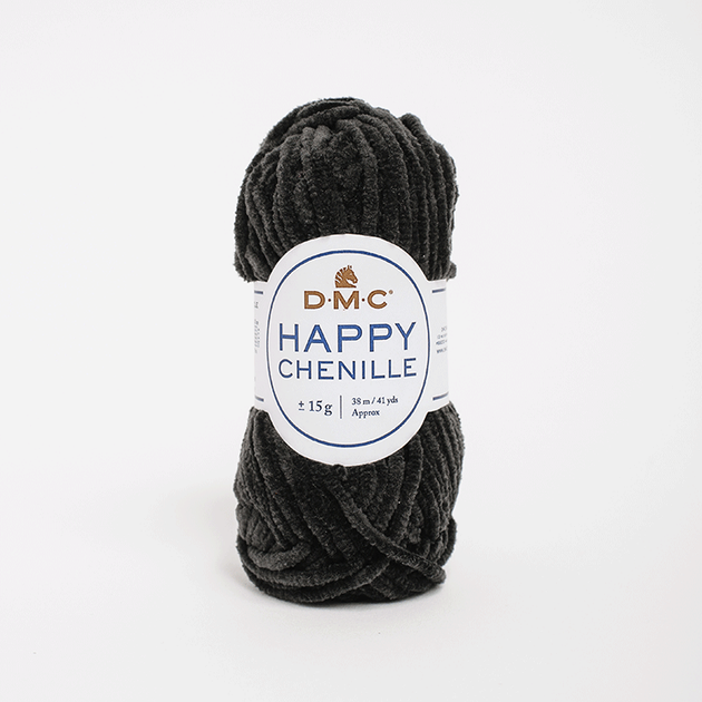 Пряжа велюровая DMC Happy Chenille 22 черный – фото, отзывы ...