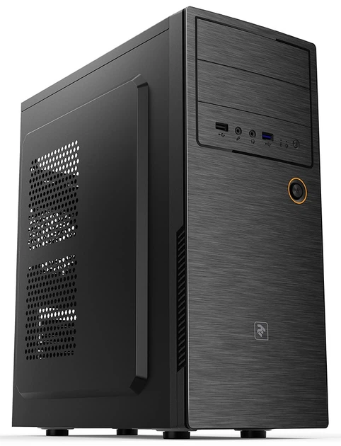 Корпус 2E ALFA Black, 400 Вт, Mid Tower, для ATX / Micro ATX, 2xUSB 3.0 (2E-E1801-400) – фото ...