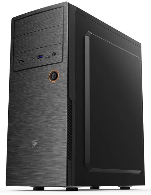 Корпус 2E ALFA Black, 400 Вт, Mid Tower, для ATX / Micro ATX, 2xUSB 3.0 (2E-E1801-400) – фото ...