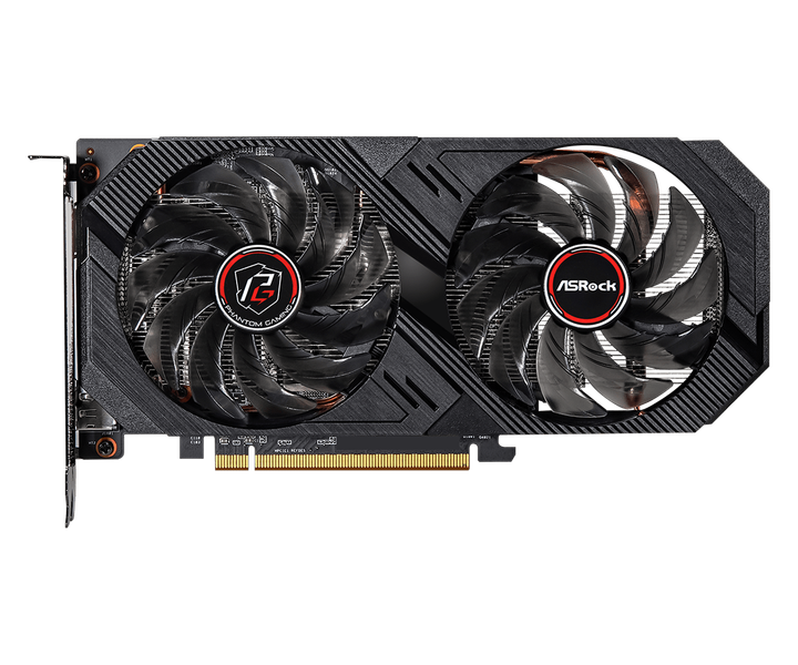 Відеокарта ASRock, Radeon RX 6500 XT, Phantom Gaming D OC, 4Gb GDDR6 ...