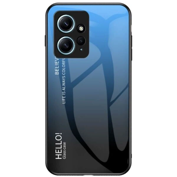 Захисний чохол Deexe Gradient Color для Xiaomi Redmi Note 12 - Black ...