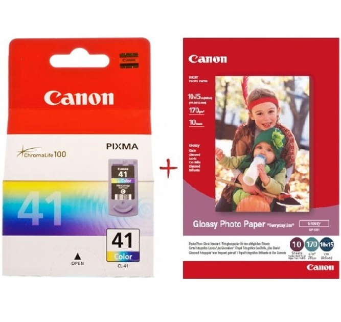 Картридж для Canon PIXMA MP210 Canon Color CL-41C+Paper – фото, отзывы ...