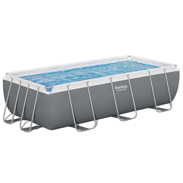 Каркасний прямокутний басейн Bestway 56441 (404х201х100 см) з ...