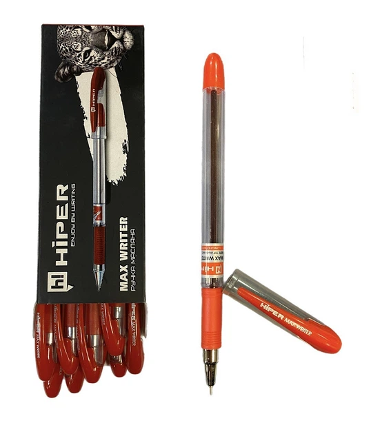 Набор масляных ручек HIPER MaxWriter НО-335 0,7 мм Красный (05040015 ...