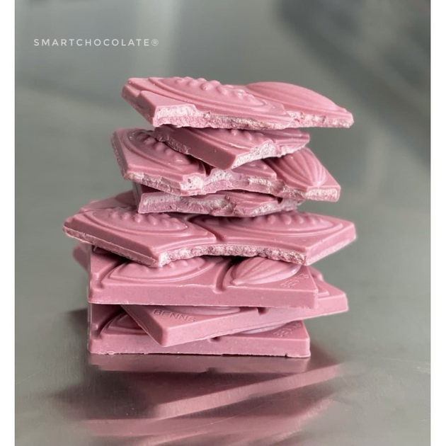 Шоколад веган молочний SmartChocolate Полуниця Кеш'ю без цукру 75г ...