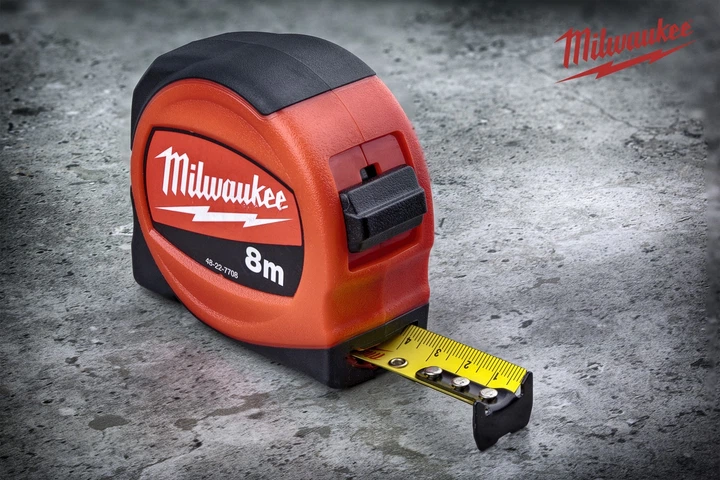 Рулетка метрическая Milwaukee COМPACT Slim S8/25 - 8 м 48227708 – фото ...