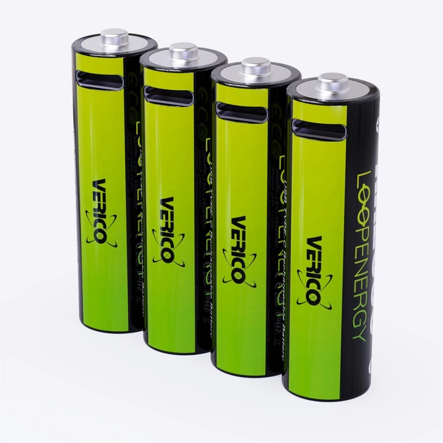 Аккумуляторная батарея Verico Loop Energy AA USB Type-C 2550mWh/1700mAh ...