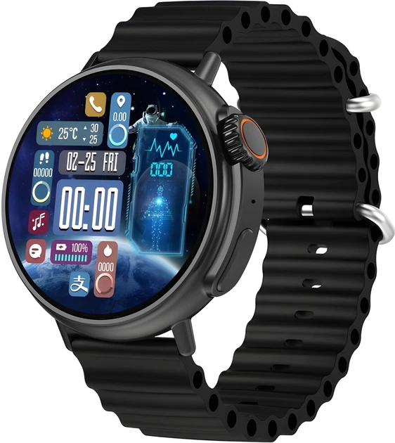 Мужские часы UWatch Smart Plane Black – купить онлайн на ROZETKA