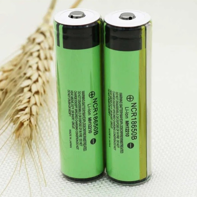 Аккумулятор литиевый Panasonic NCR 18650 B (3.7V, 6.8A, 3400mAh, Плата ...