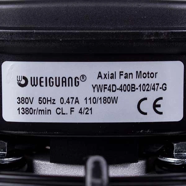 Осевой вентилятор Weiguang YWF4D-400B-102/47-G 380V 1380rpm 3400 м3/час ...