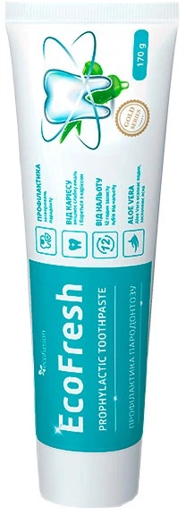 Зубная паста "Профилактика пародонтоза" Unice EcoFresh Prophylactic ...