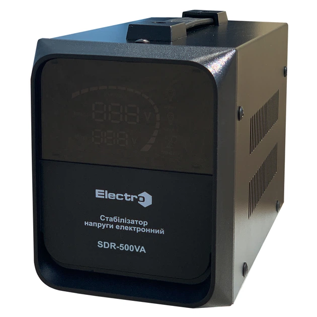 Стабілізатор напруги ElectrO SDR-500 0.5 кВА (SDR05EL) – фото, відгуки ...