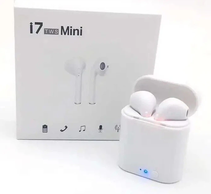 Беспроводные Блютуз Наушники HBQ I7 Mini Air TWS Белые купить в ...