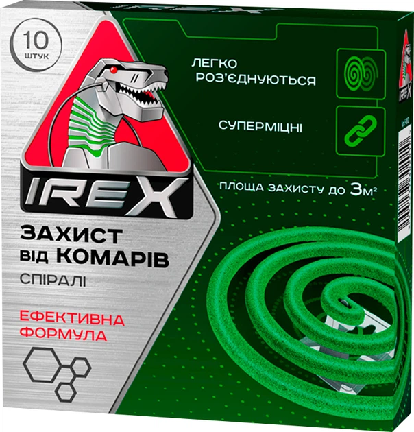 Упаковка спіралей від комарів iRex 10 шт х 3 пачки (4820184442726) – купити онлайн на ROZETKA