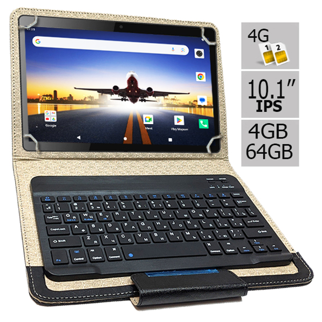 Планшет - телефон Hoozo S 464 LTE Black 4GB/64GB IPS 10.1'' + Чехол с ...
