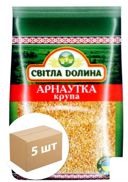 Крупа Арнаутка "Світла Долина" 700 г упаковка 5шт (86752) от продавца ...