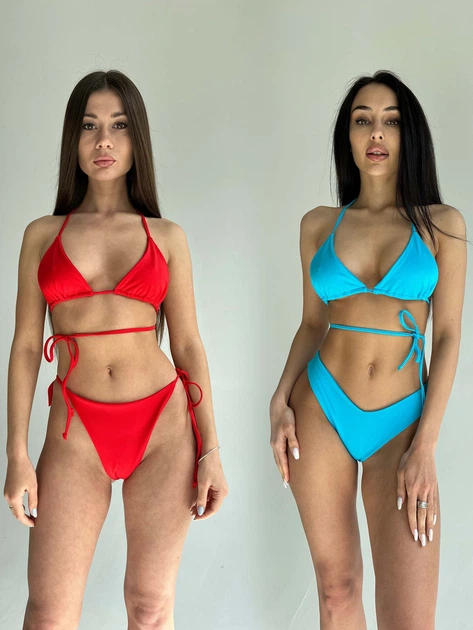 Комплект женский (купальник и купальник) Nova Vega S красный и голубой 507799-20161 от продавца ...