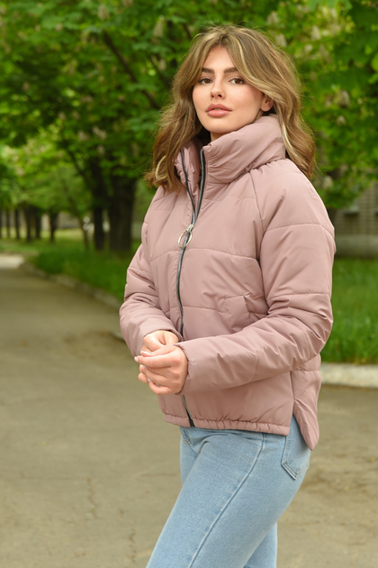 Куртка женская демисезонная цвета темная пудра Deliv 262 S (157341) от ...