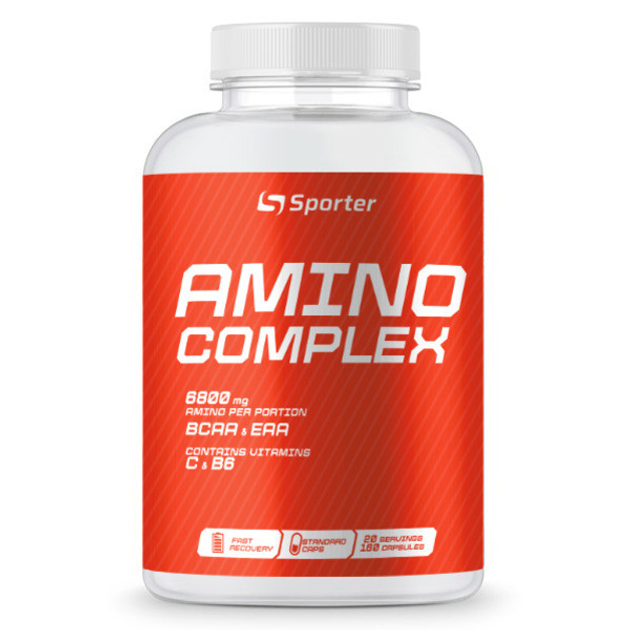 Аминокислоты Sporter Amino complex 160 капсул – фото, отзывы ...