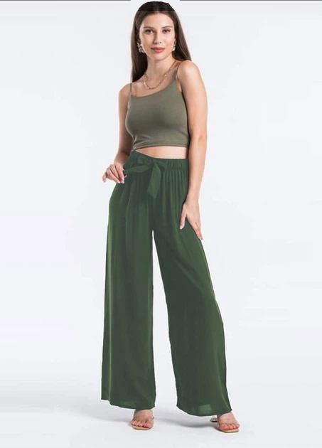 Брюки палаццо хаки DD 2560-3 42 от продавца: MANELLY – в интернет ...