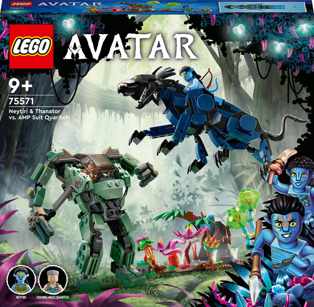 Конструктор LEGO Avatar Нейтири и танатор против Майлза Куорича в УМП ...