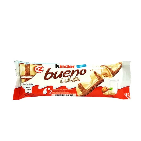 Батончик Kinder Bueno White з шоколадно-горіховою начинкою 40 г ...
