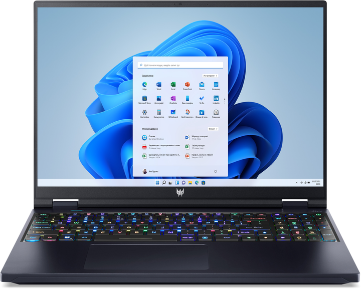 Ноутбук Acer Predator Helios 16 PH16-71-95AJ (NH.QJSEU.002) Abyssal ...