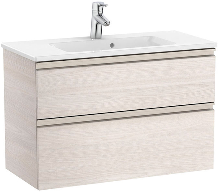 Тумба ROCA Gap-N Compacto A851497434 с умывальником 80 см ясень нордик ...