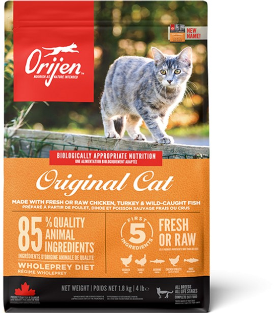 Сухой корм для кошек для всех пород и стадий жизни Orijen Original Cat ...