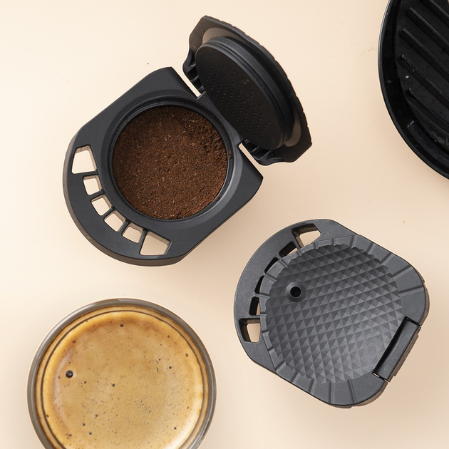 Адаптер капсула многоразовая для кофеварки Krups, Delonghi Nescafe ...