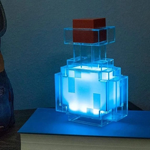 Нічник Майнкрафт Зілля Minecraft Potion Bottle лампа LED світлодіодна ...