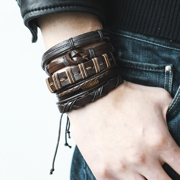 Набор браслетов Primo Cuff из 5-ти штук – Стильные аксессуары с ...