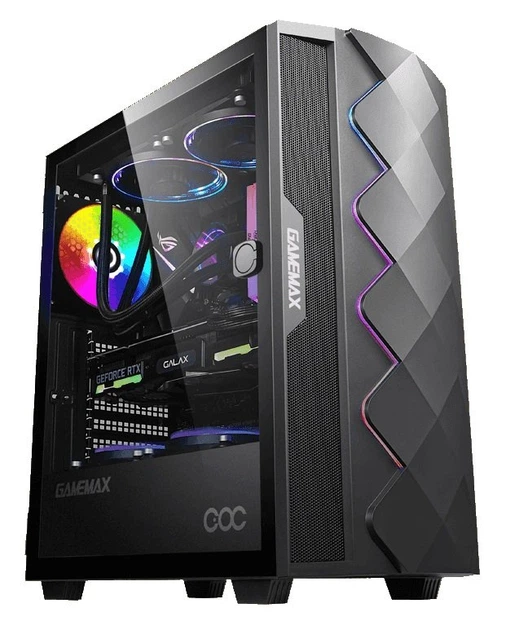 Корпус GameMax Diamond COC BK Black (DIAMOND COC BK) – фото, отзывы ...