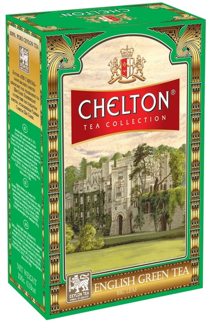 Чай зелений Chelton Big Leaf Green Tea 100 г (4791038950158) – ROZETKA ...