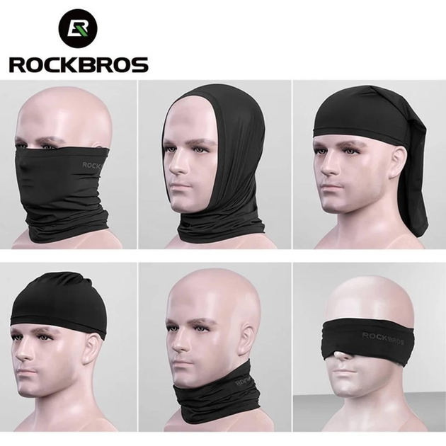 Дышащий летний бафф спортивная велосипедная маска Rockbros (WB-001B) от ...