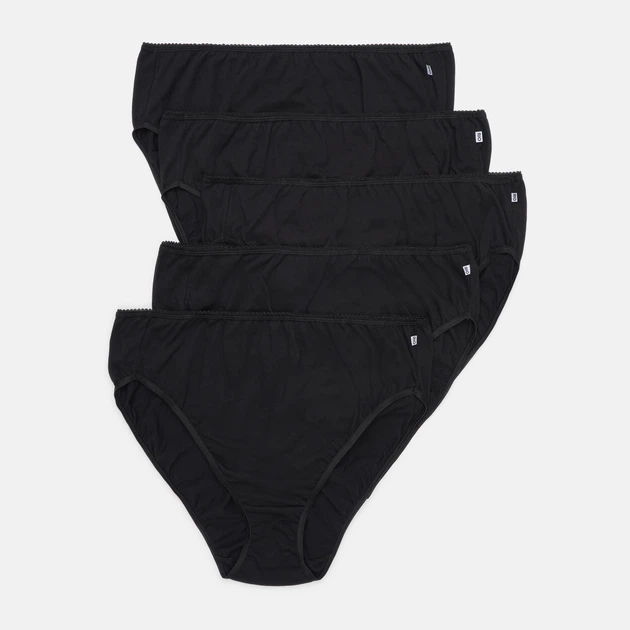 Набор трусиков слипы Rio HI CUT 400247_001 20/22 5 шт Черный ...