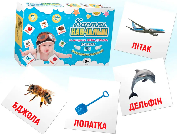 Карточки по методике Глена Домана ПК Мастер Комплект 1 (МКС0225) – фото ...