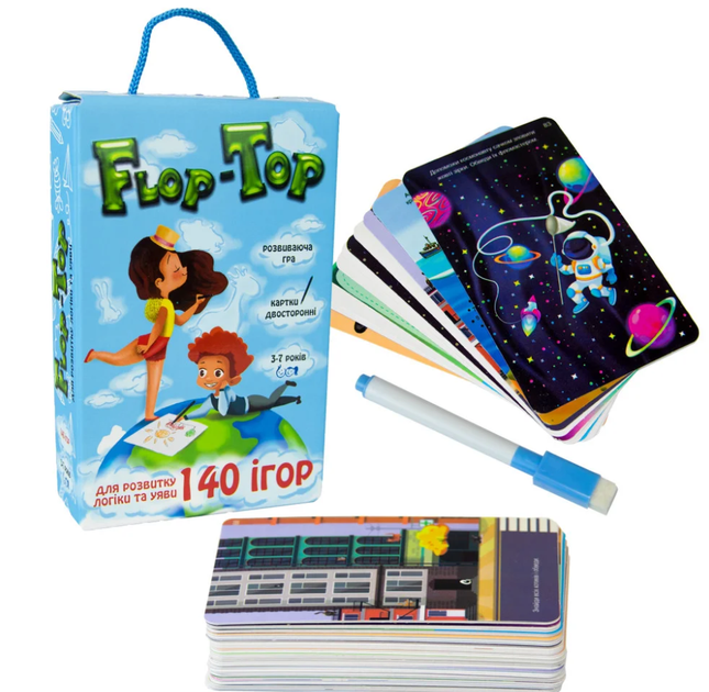 Настольная игра Strateg Flop-Top на украинском языке (30868) – фото ...