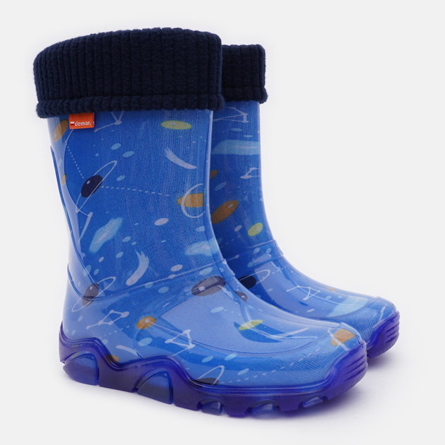 Резиновые сапоги детские Demar STORMER LUX PRINT 0032 T 20-21 (12.5 см ...