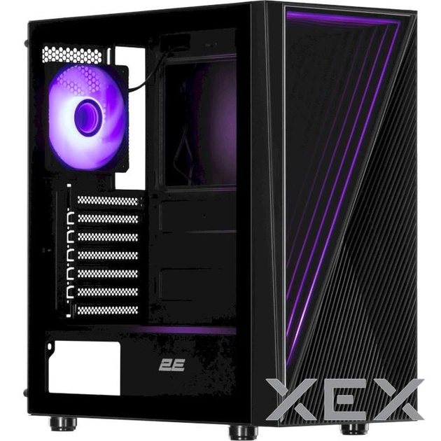 Корпус 2E GAMING INFINITY G205А, без БЖ, 2xUSB 3.0, 1xUSB Type-C ...