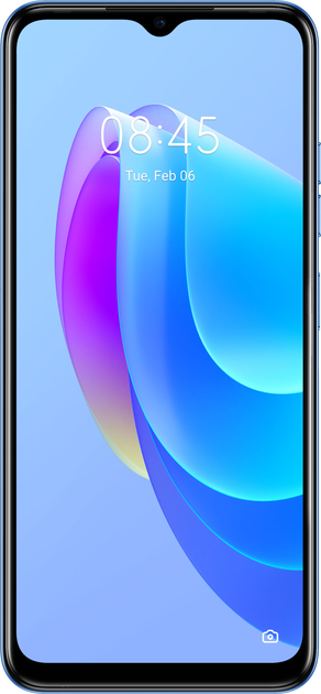 Мобильный телефон Tecno Spark 10c 4/64Gb (KI5m) NFC Meta Blue ...