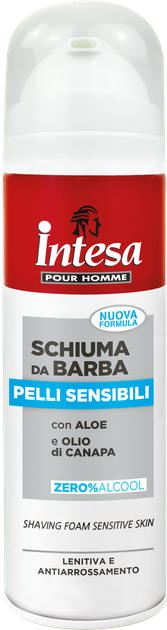 Пена для бритья INTESA POUR HOMME SHAVING FOAM SENSITIVE 300 мл ...