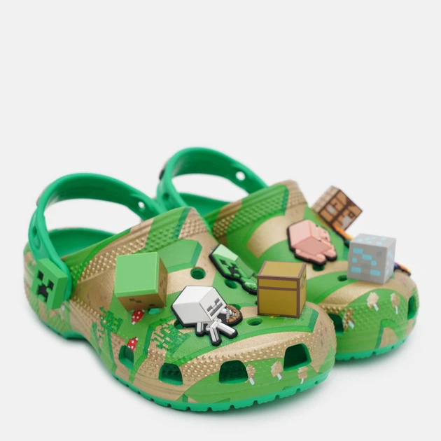 Кроки дитячі Crocs Minecraft Elevated Clog K 208473-90H 38-39 (J6 ...