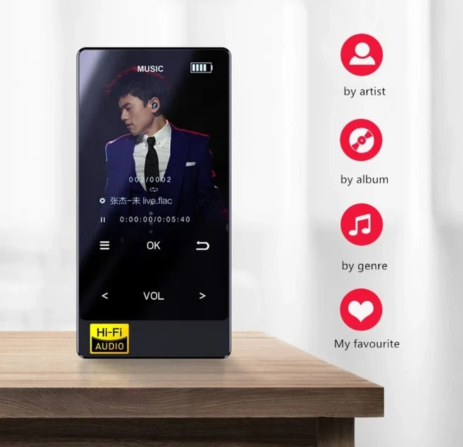 MP3 плеєр Amoi X3 Bluetooth 2.4" Hi-Fi 8Gb із зовнішнім динаміком – фото, відгуки ...