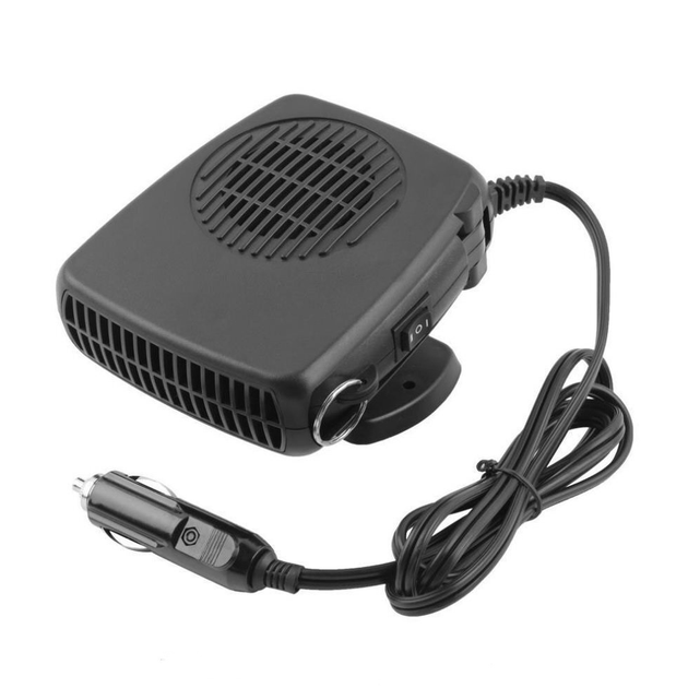 Автомобильный обогреватель 360 г Auto Heater Fan 200W Черный (ICL44 ...